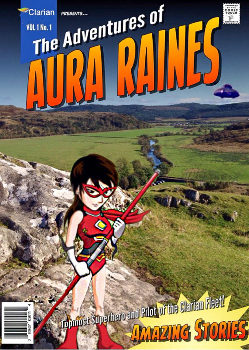 The Adventures of Aura Raines - Topmost Captain from Clarian